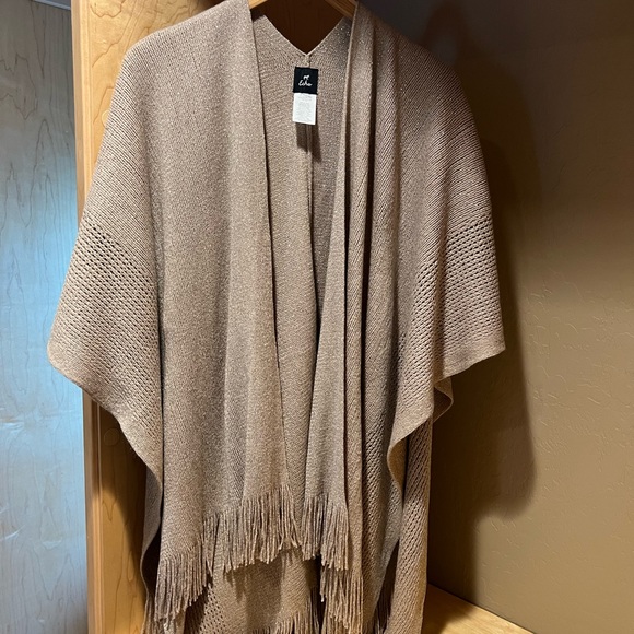 Echo | Sweaters | Echo Blush Color Open Front Poncho One Size With ...